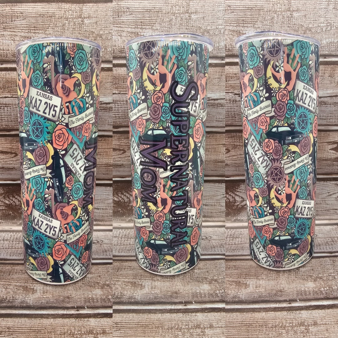 Supernatural Mom Tumbler, Supernatural Dad Tumbler, Supernatural Gift ...