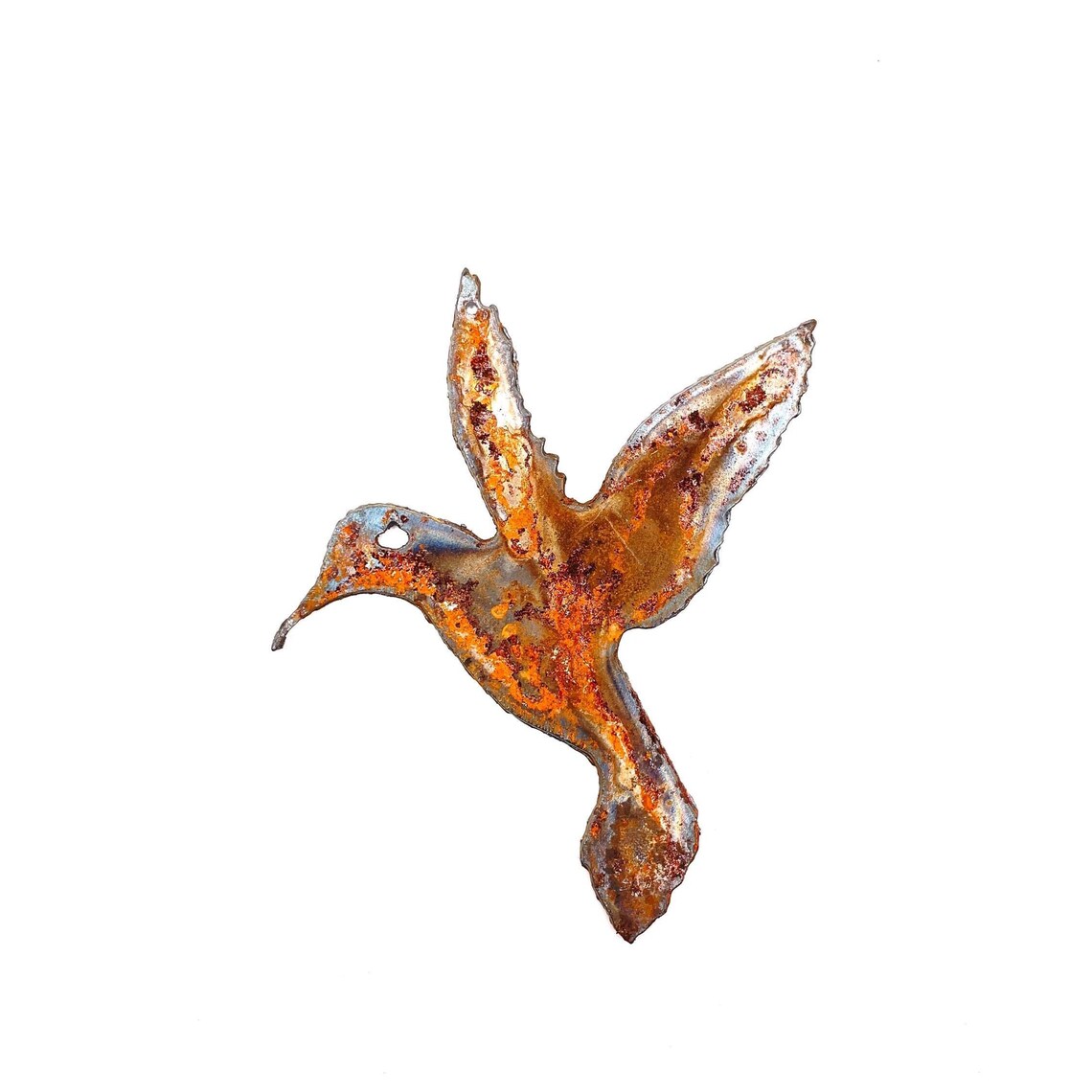 Rustic Metal Hummingbird 3" Ornament Magnet Screen Door Saver - Etsy