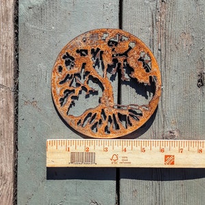 Tree of Life, Rusty Metal Wall Decor, Garden Art, Patio and Home ...