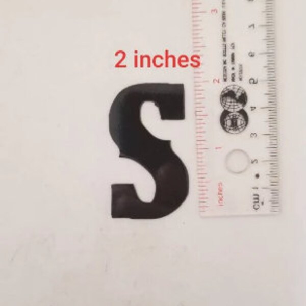 Metal Letters 2 Inch - Etsy