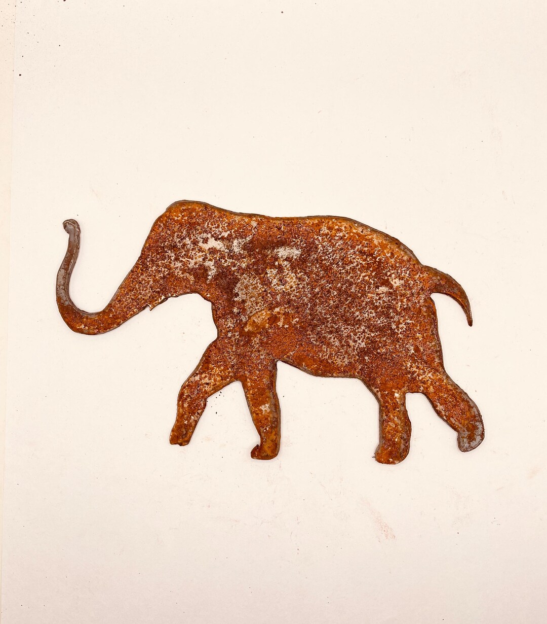 Rusty Metal Elephant; 6" Plasma Cut Design for Craft Projects, Signs ...