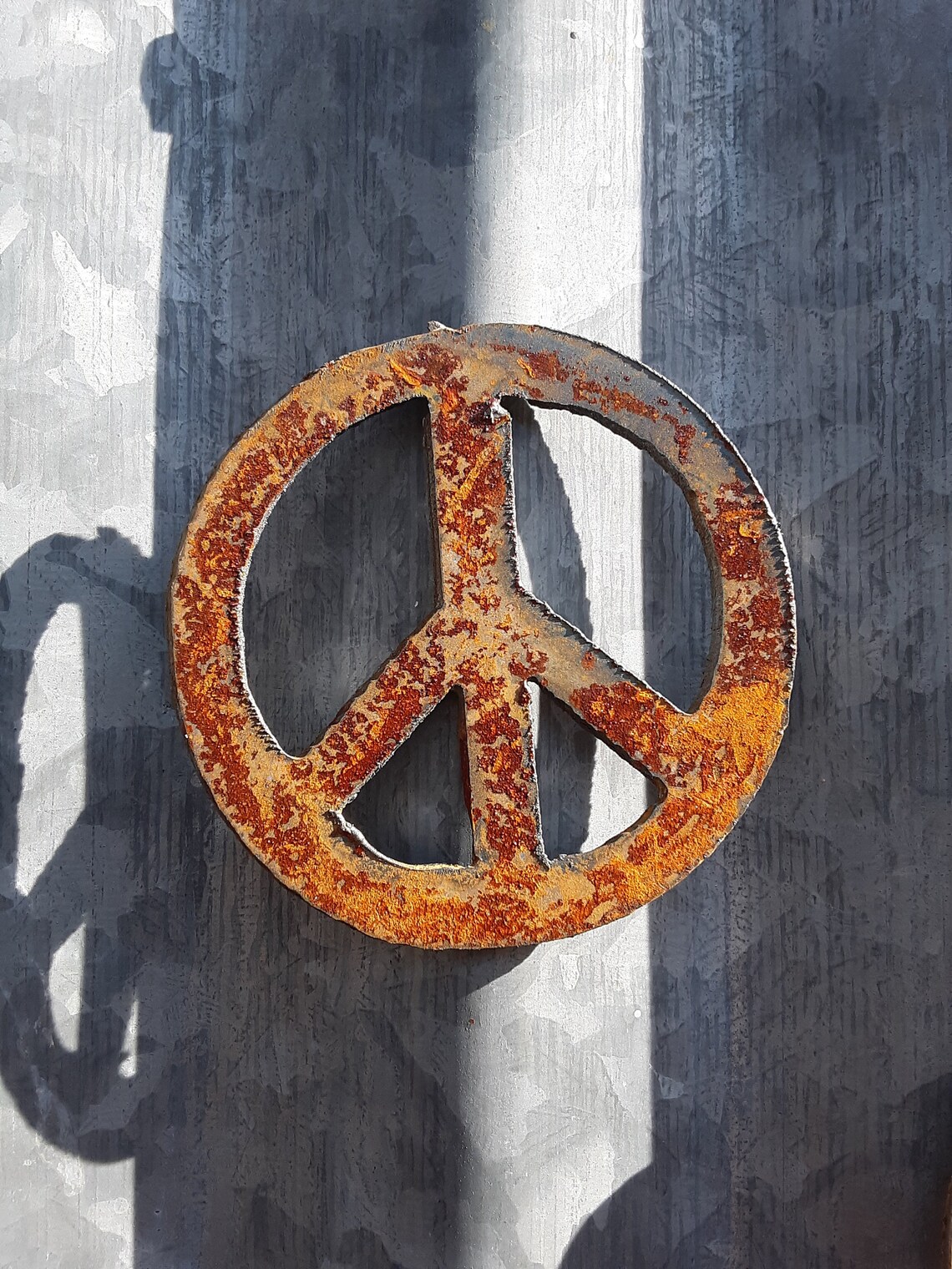 Rusty Metal Peace Signs Set of 3 Crafts Signs Stencils - Etsy