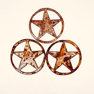 Rustic Metal Texas Star Ornaments: Western Home Decor, DIY Crafts - Etsy