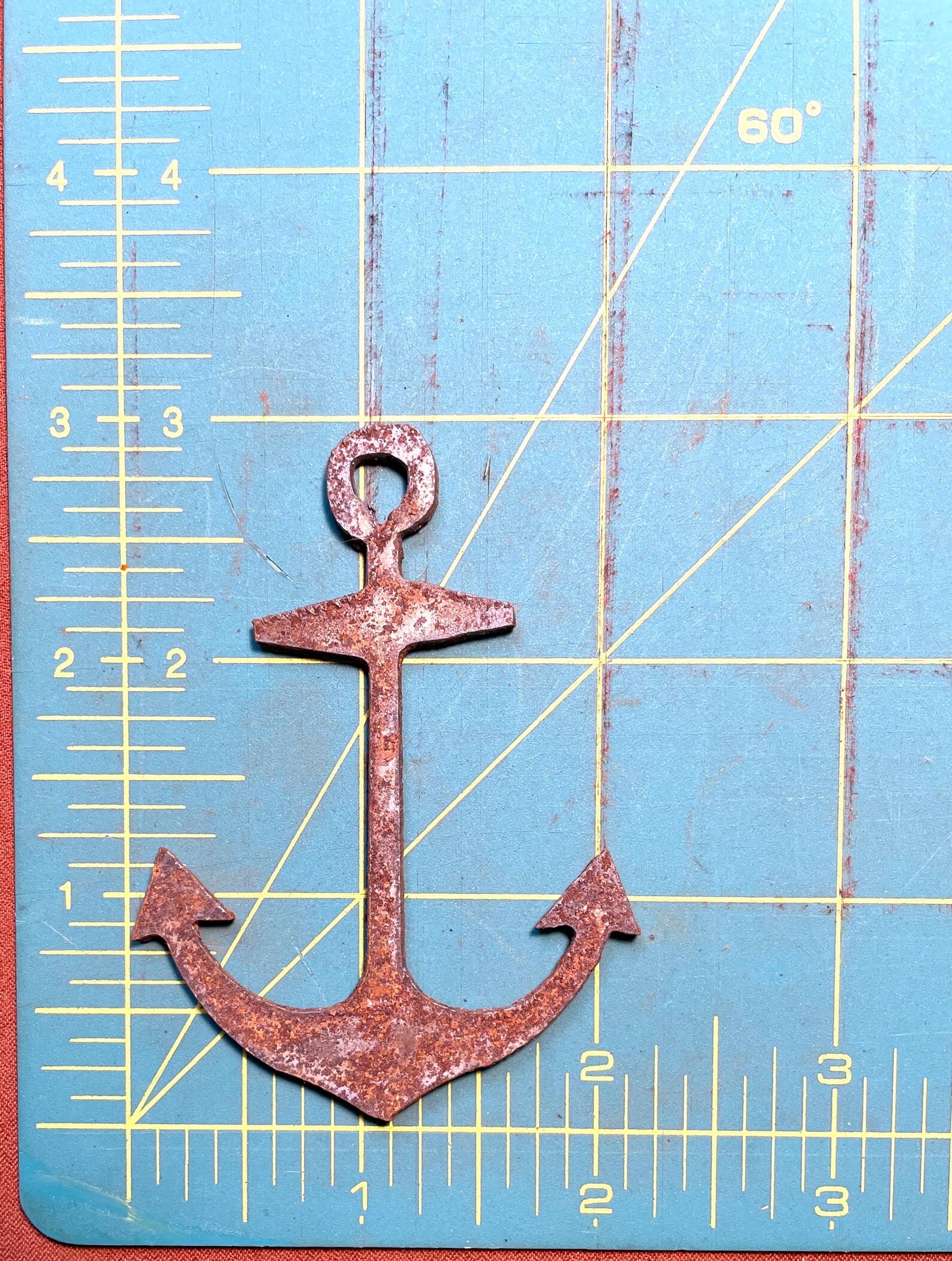 Rustic Metal Ship Anchor: Nautical Ornament, Magnet, or Screen Saver - Etsy