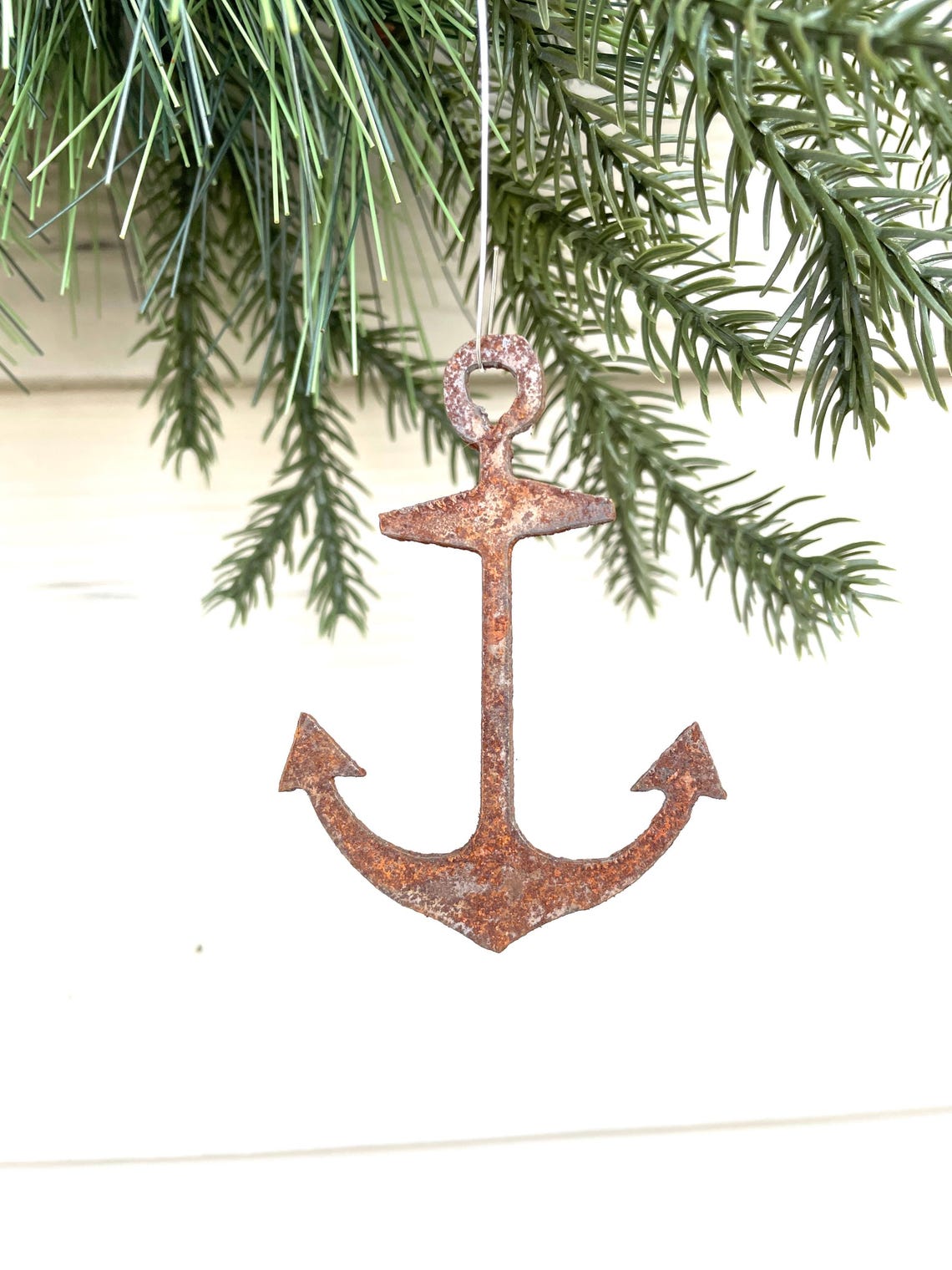 Rustic Metal Ship Anchor: Nautical Ornament, Magnet, or Screen Saver - Etsy