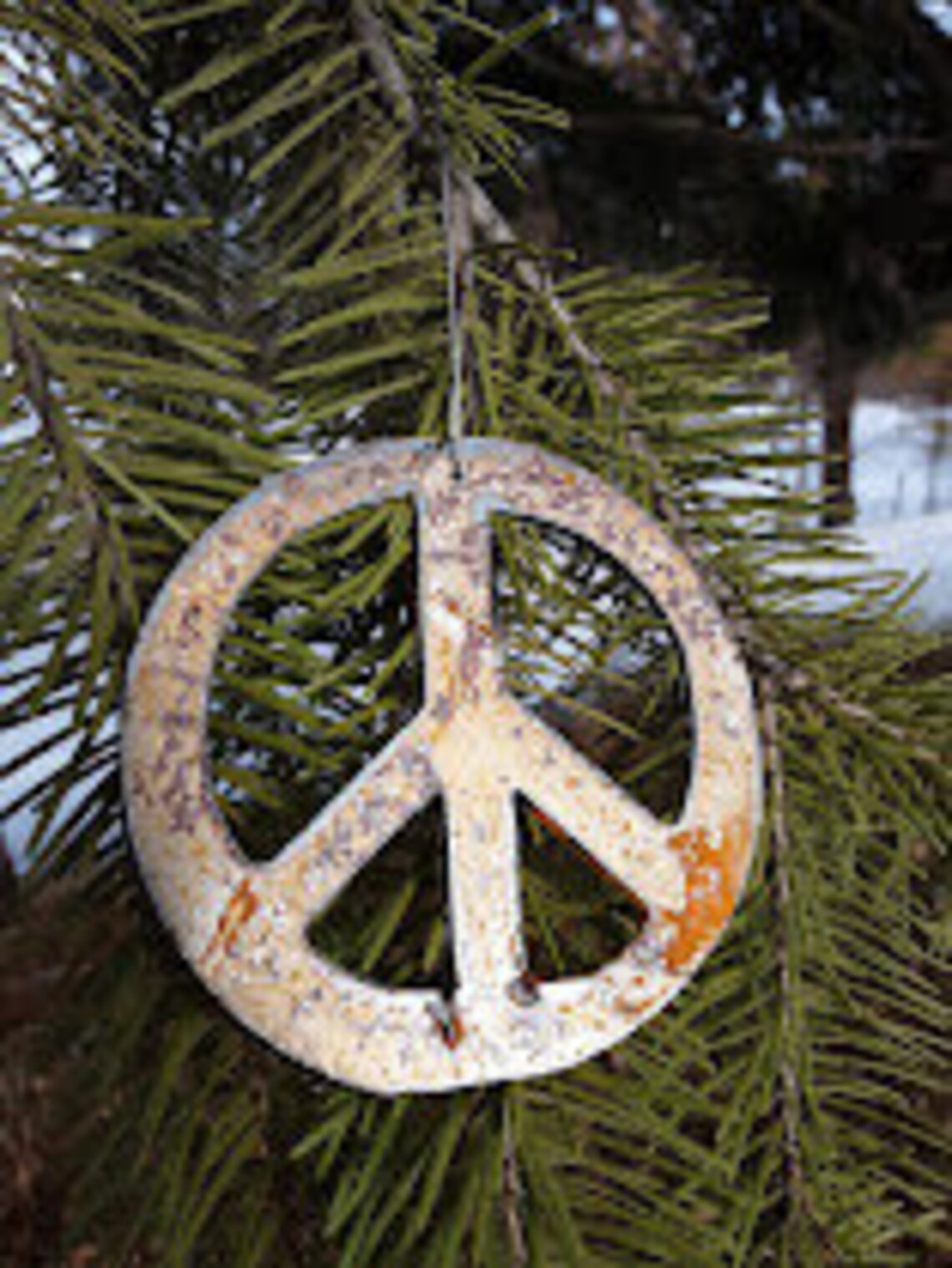 Rusty Metal Peace Signs Set of 3 Crafts Signs Stencils - Etsy