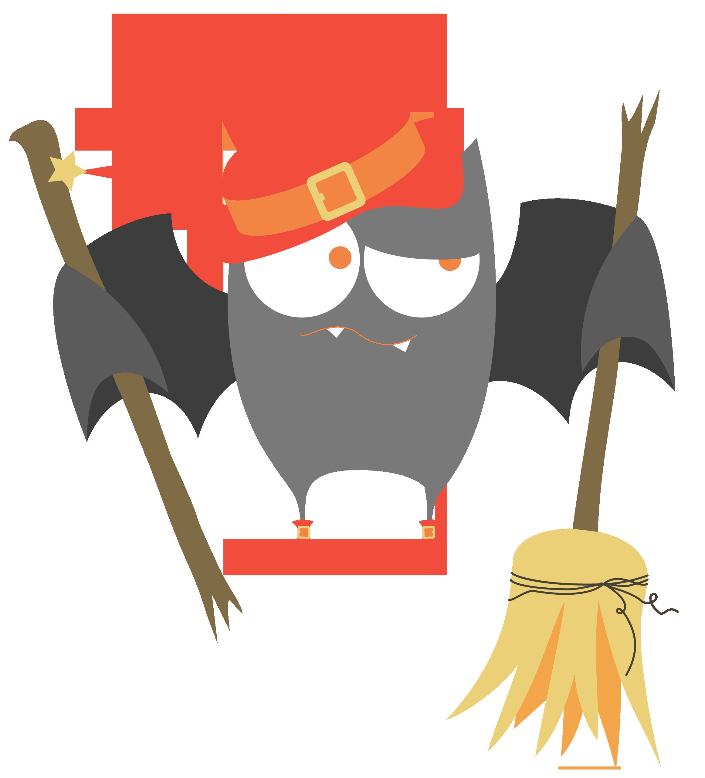 121 Halloween Clip Art & Backgrounds! // Instant Download and Print ...