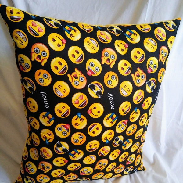 Emoji Pillow Etsy