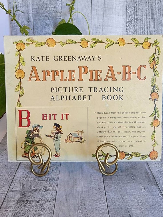 Kate Greenaway Apple Pie ABC Tracing Book Alphabet Book - Etsy
