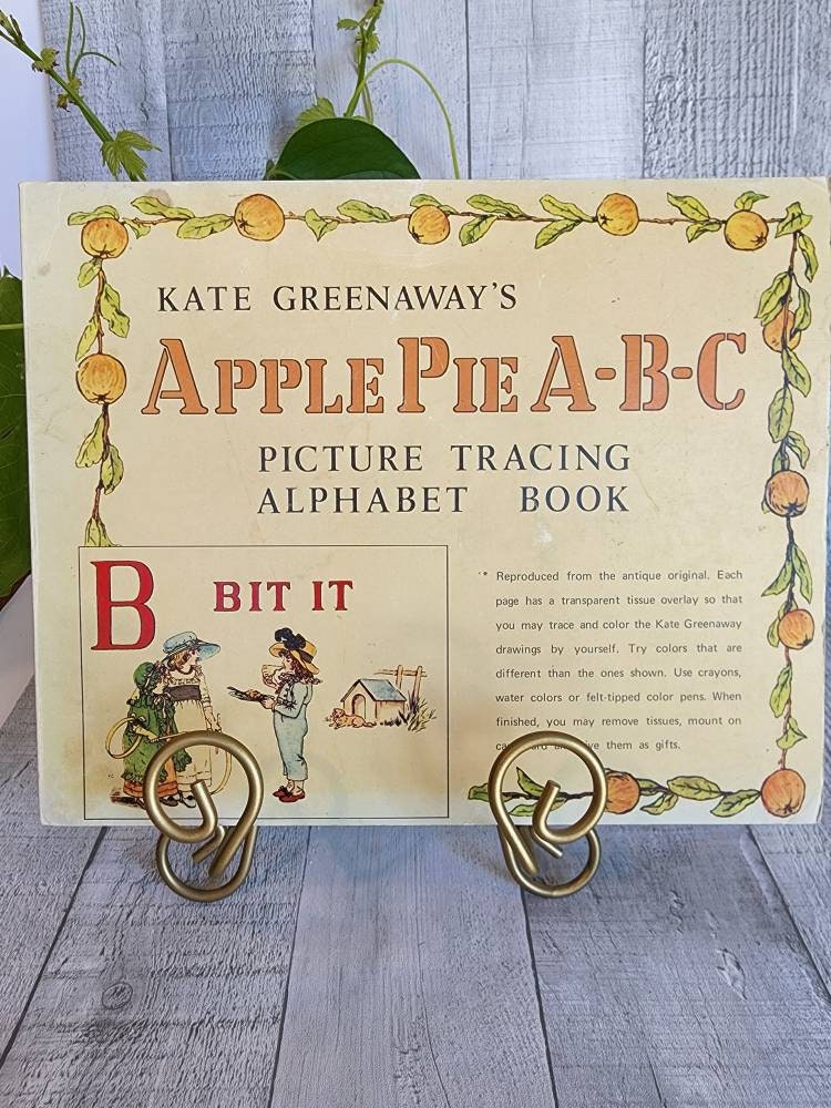 Kate Greenaway Apple Pie ABC Tracing Book, Alphabet Book, Children's ...