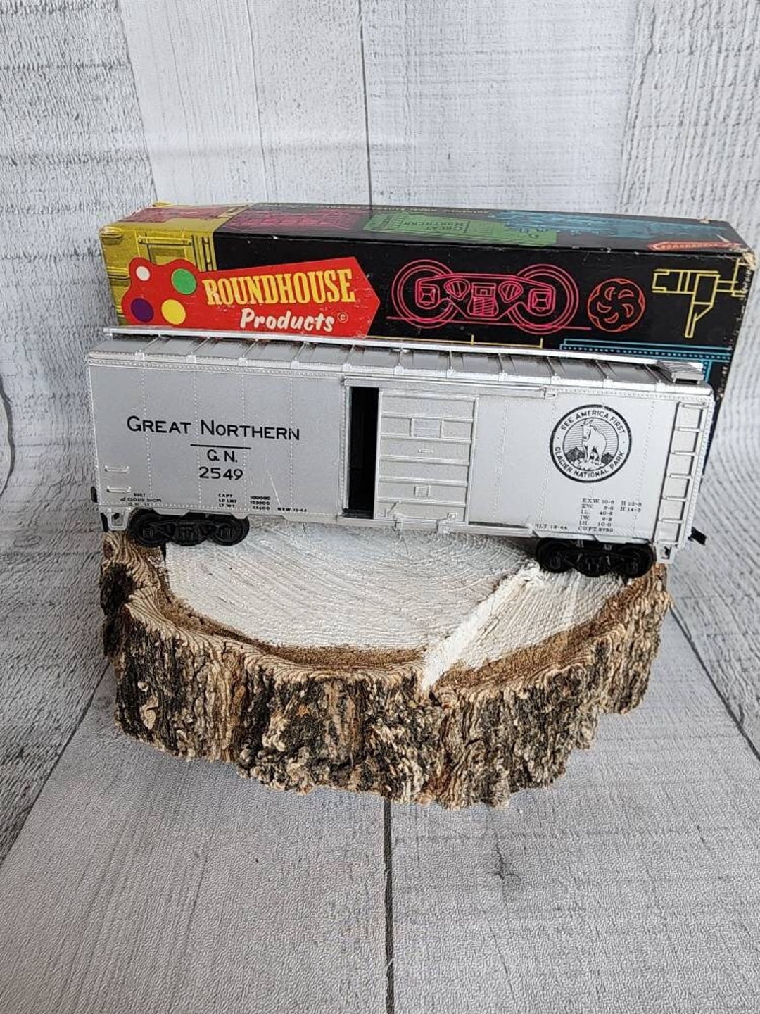 Vintage HO Gauge Box Car Kit "see America First" Train Model, Great ...