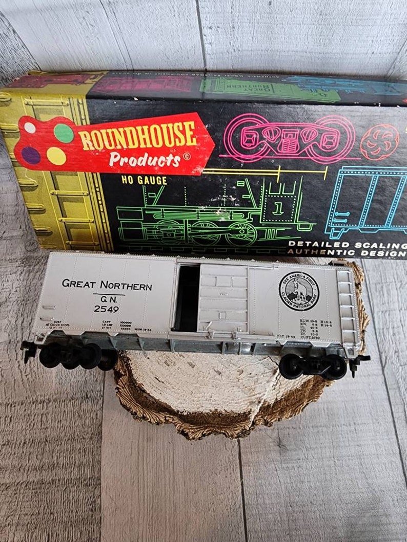 Vintage HO Gauge Box Car Kit see America First - Etsy