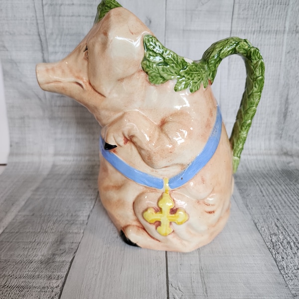 Pig Pitcher - Etsy