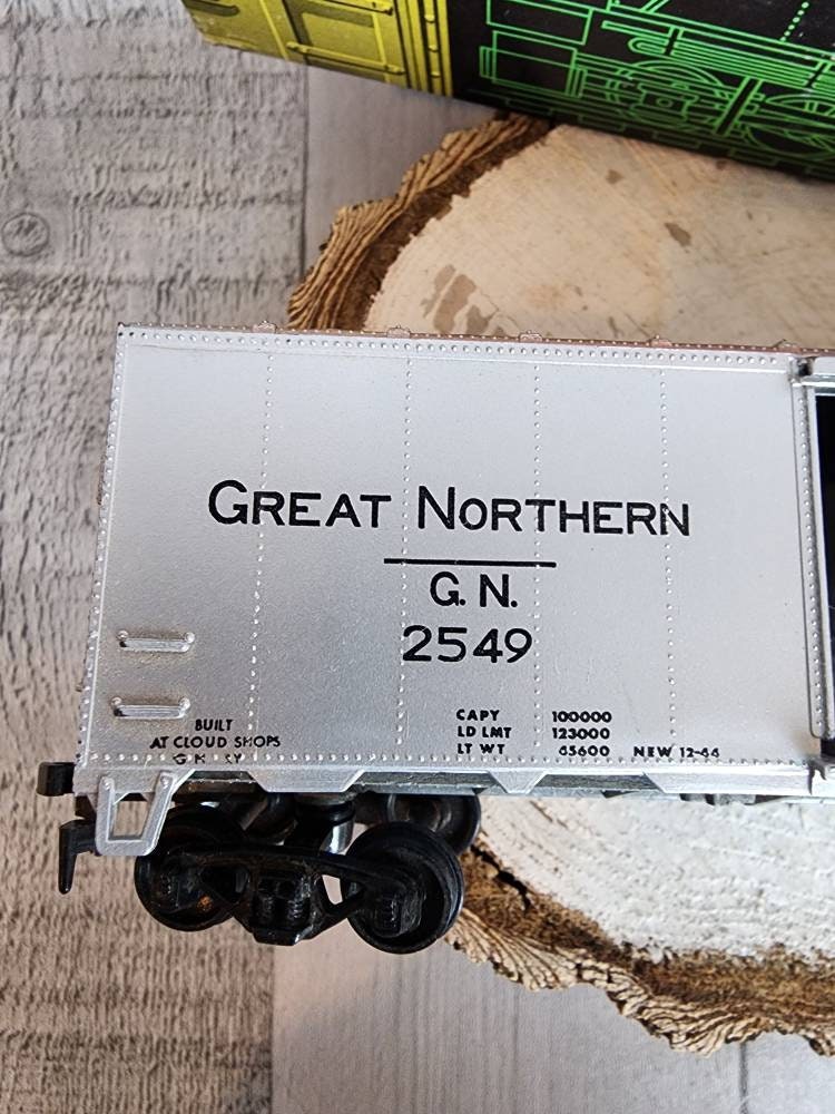 Vintage HO Gauge Box Car Kit see America First Train Model, Great ...