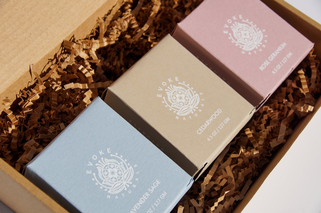 Soap Sampler Gift Set, Set of Three Soaps, Handmade Soaps, Palm Free ...