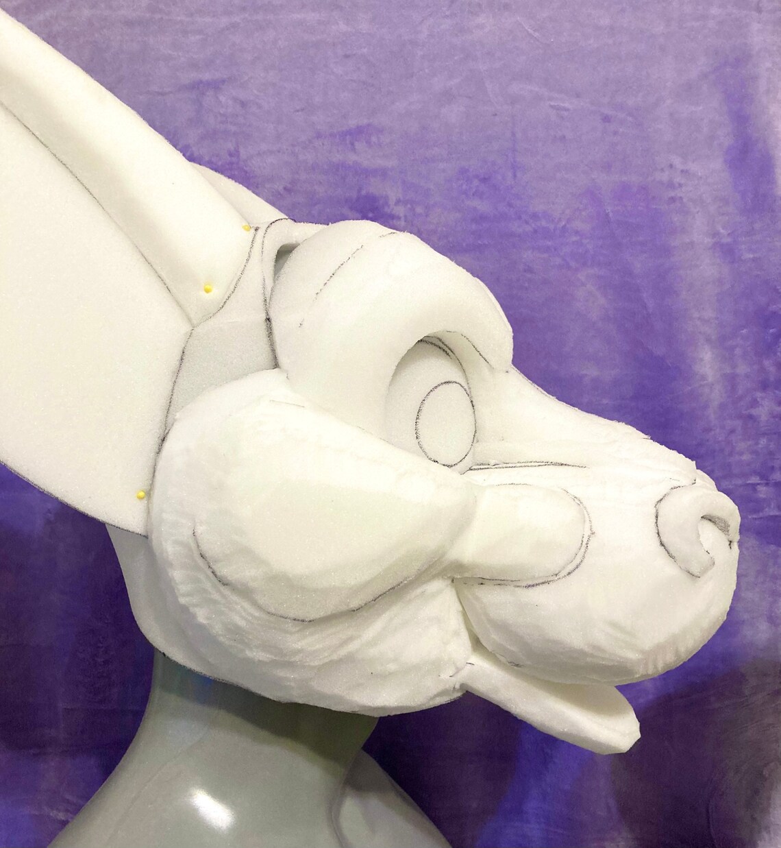 Dutch Angel Dragon Fursuit Head Base MADE TO ORDER - Etsy