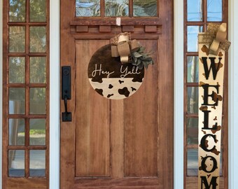 Cow Sign Porch - Etsy