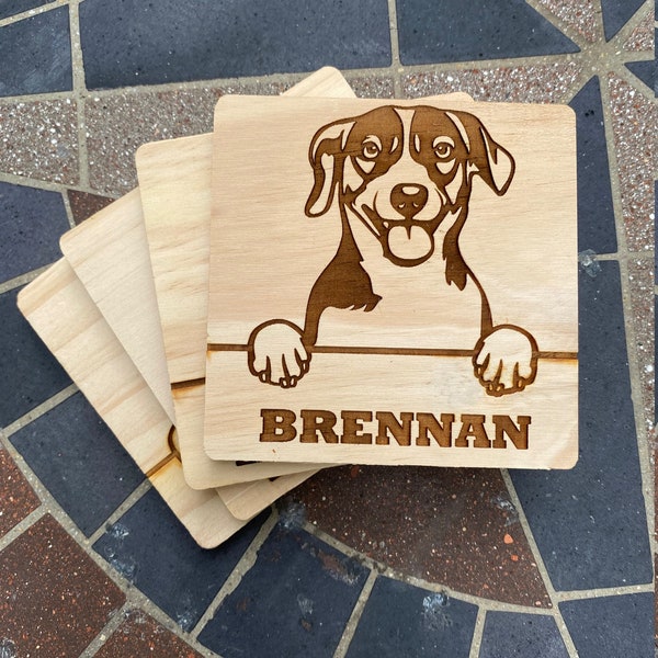 Pet Coasters - Etsy