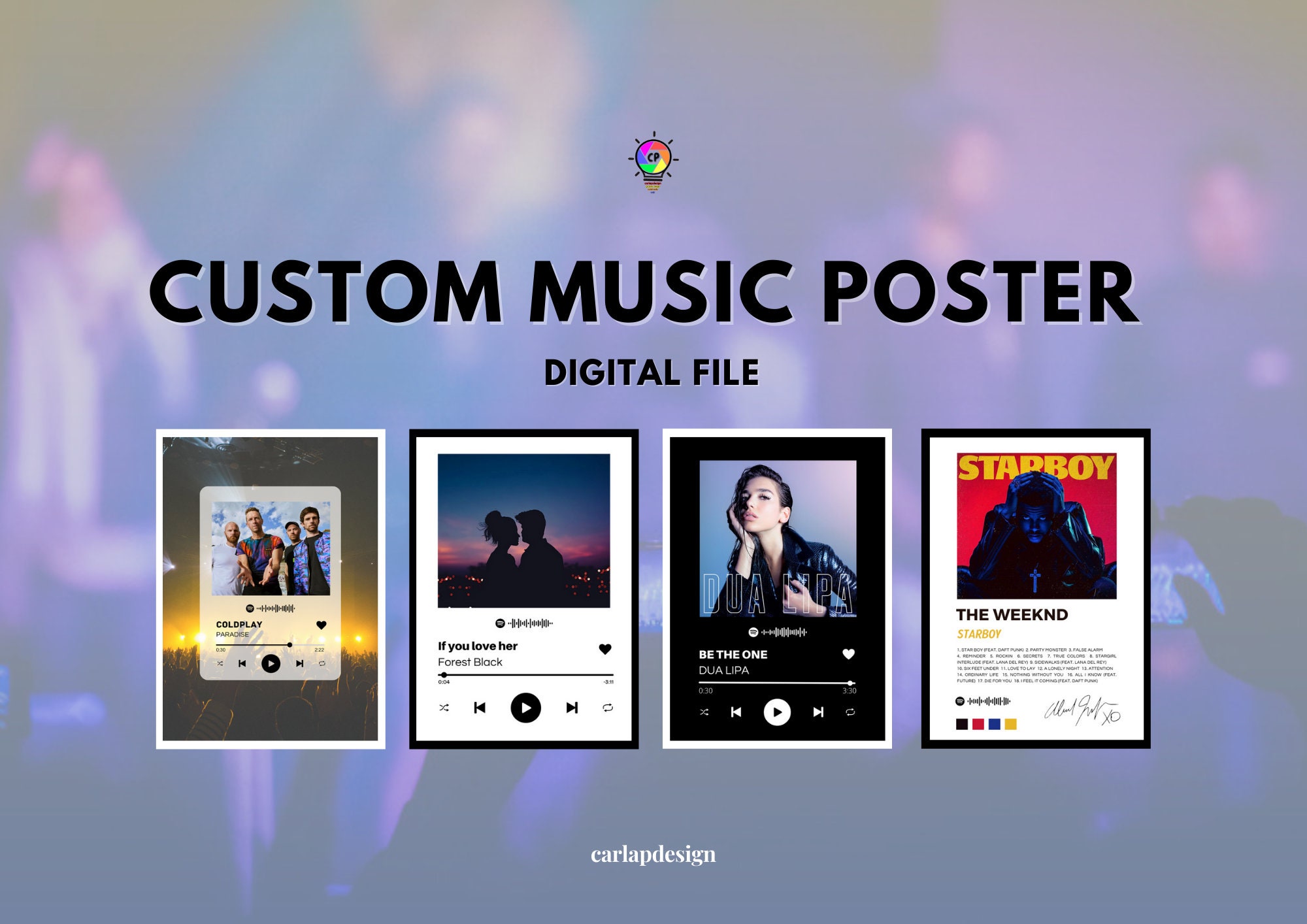 Choose Your Own Album Poster | Custom Album Poster | Album Music Cover ...