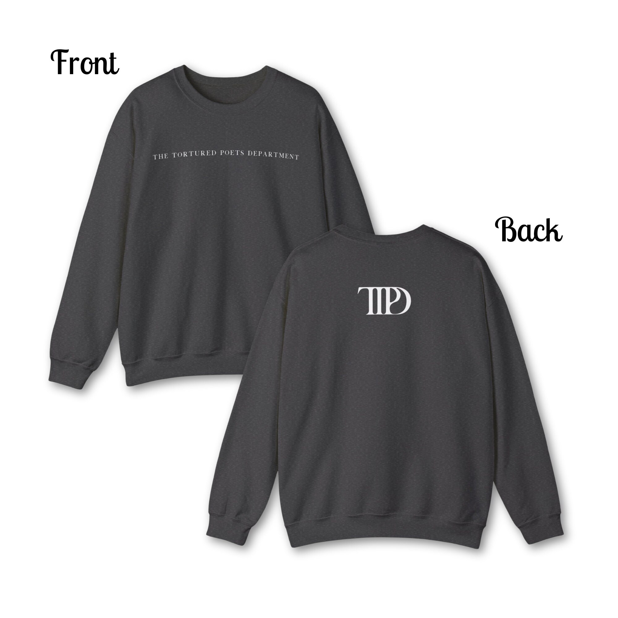 The Tortured Poets Department TTPD New Album Sweatshirt - Etsy