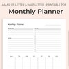 Weekly Planner Schedule Spanish Printable A4 & US LETTER - Etsy