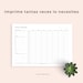Weekly Planner Schedule Spanish Printable A4 & US LETTER - Etsy
