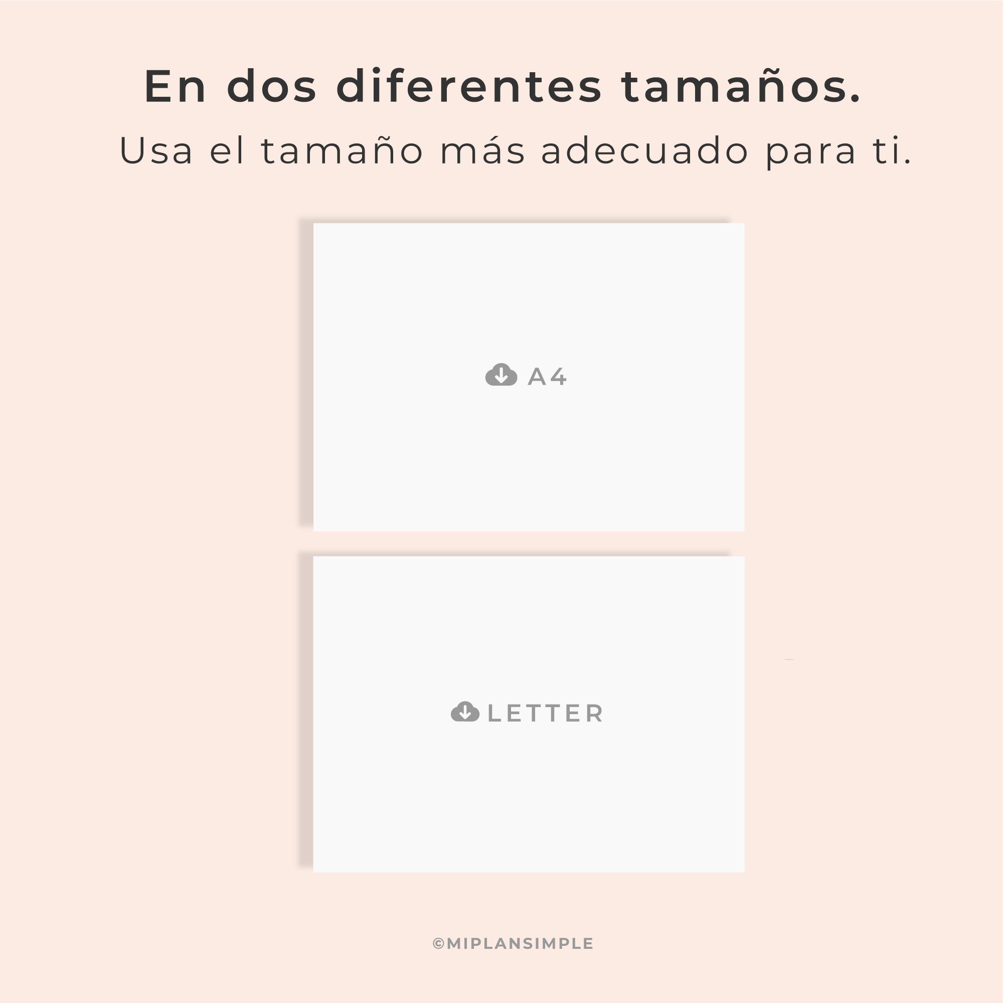 Weekly Planner Schedule Spanish Printable A4 & US LETTER - Etsy