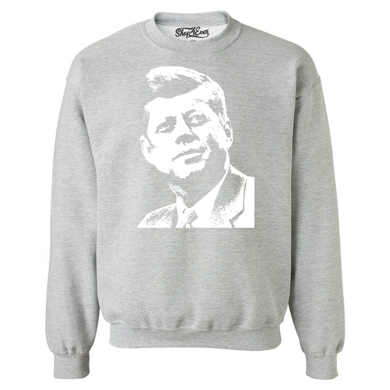 John F. Kennedy JFK Crewnecks President Sweatshirts | Etsy