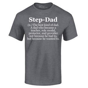 Step-dad Definition T-shirt - Etsy