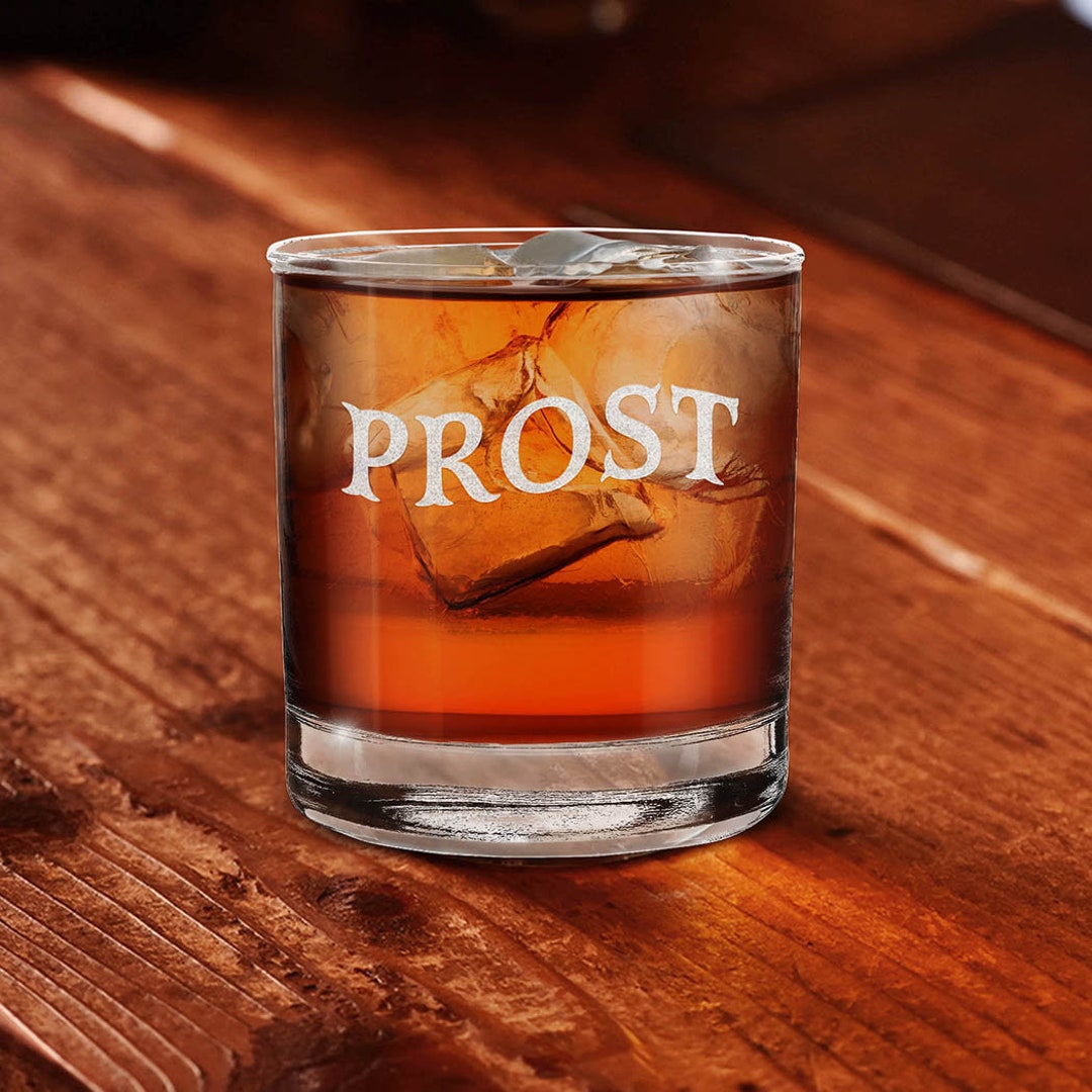 Around the World Different Languages Prost German Cheers Toast Engraved ...