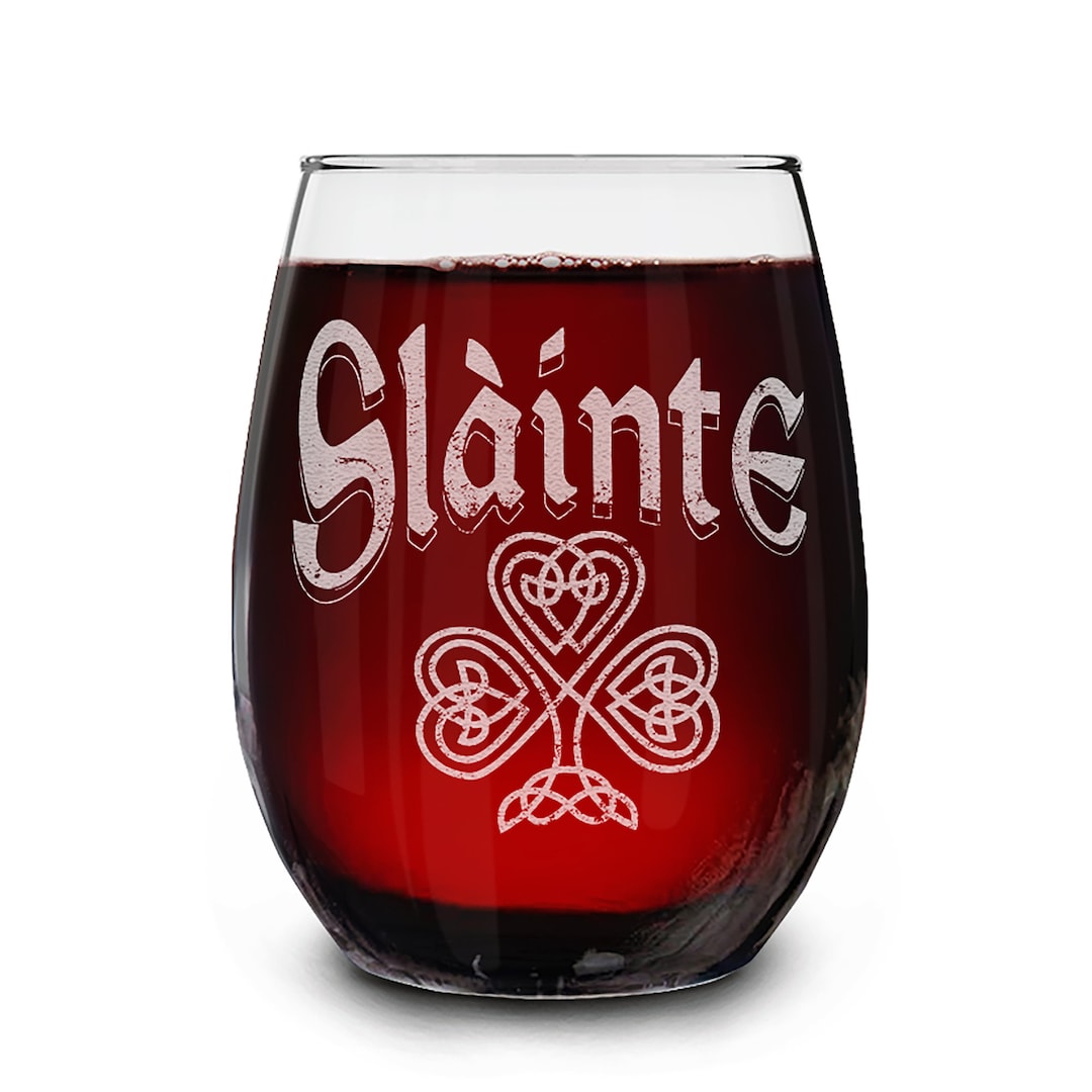 Slainte Celtic Knot Irish Scotish Toast Cheers St. - Etsy