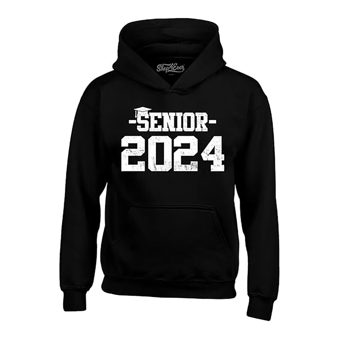 Shop4ever Senior 2024 Grad Graduation Hoodie Sweatshirts Senior 2024 ...