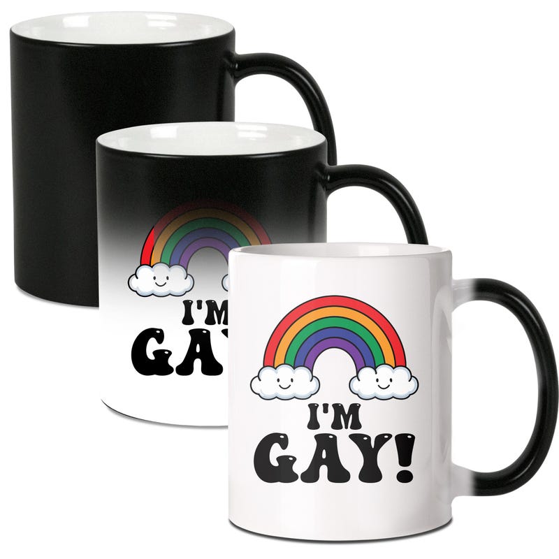 Xmas Color Changing Mugs - Etsy