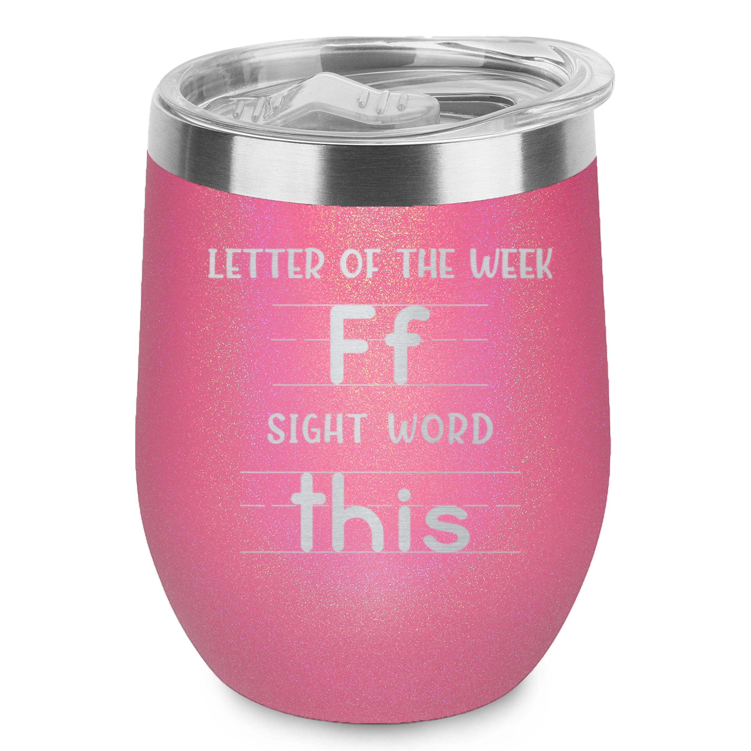 Funny Sight Words Gift Letter of the Week F Word This Engraved ...