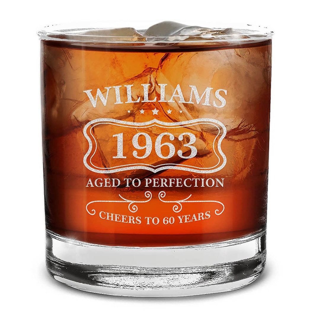 Personalized Aged to Perfection Birthday Custom Engraved Name, Year ...