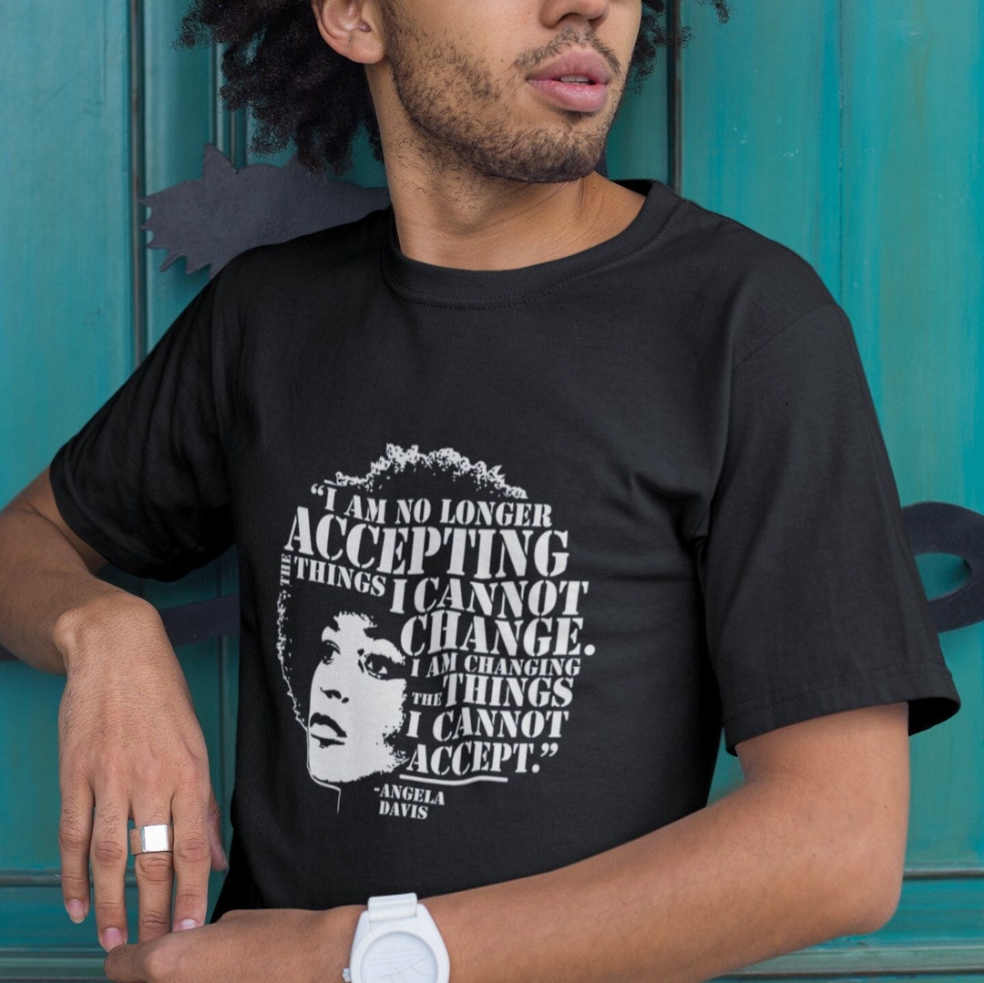 Angela Davis Inspirational Quote T-shirt - Etsy