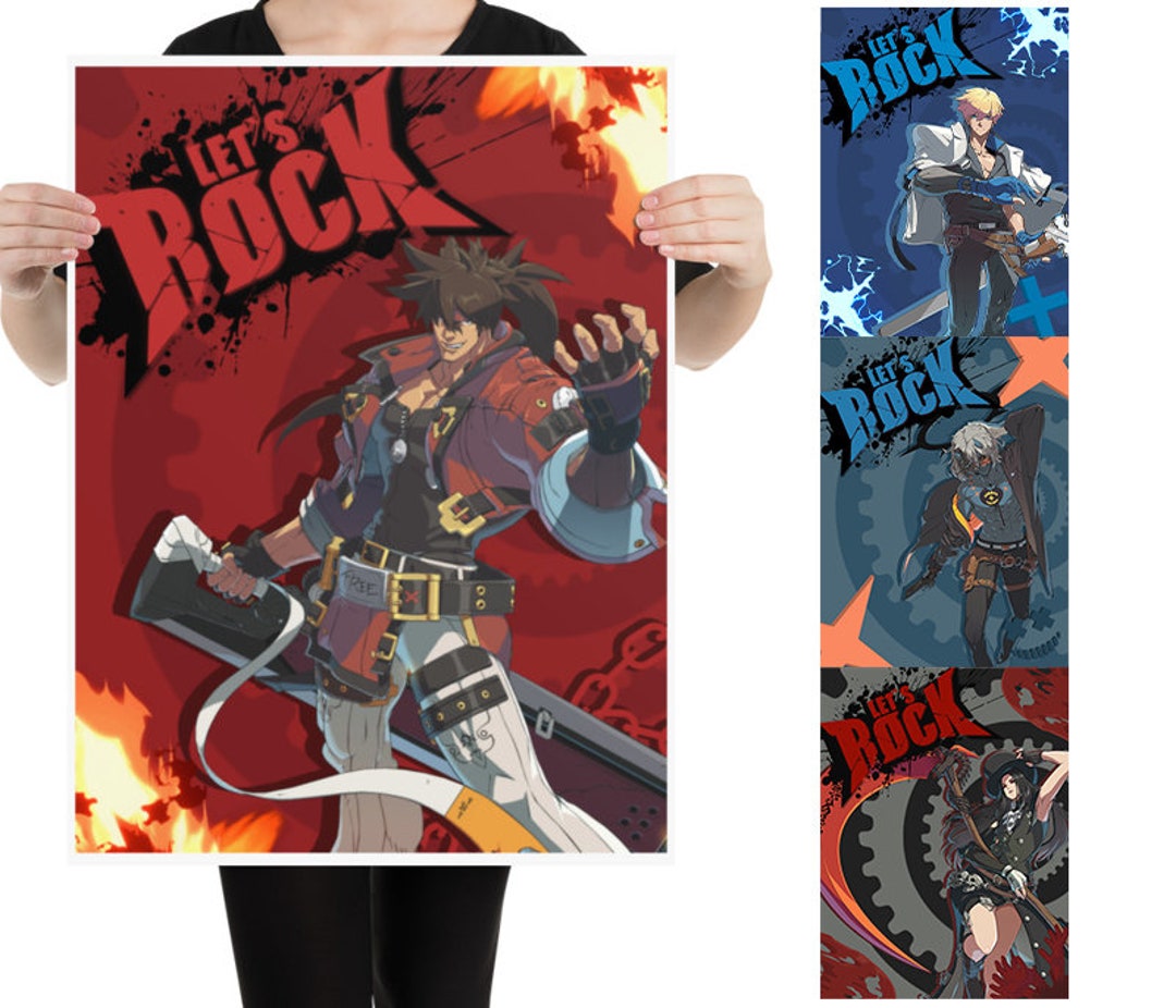 POSTERS GUILTY GEAR Strive Characters - Etsy