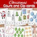 Christmas Count and Clip Cards - Printable Preschool, Pre K, and ...