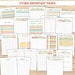 Teacher Planner Printable - Colorful Academic Binder With Lesson ...