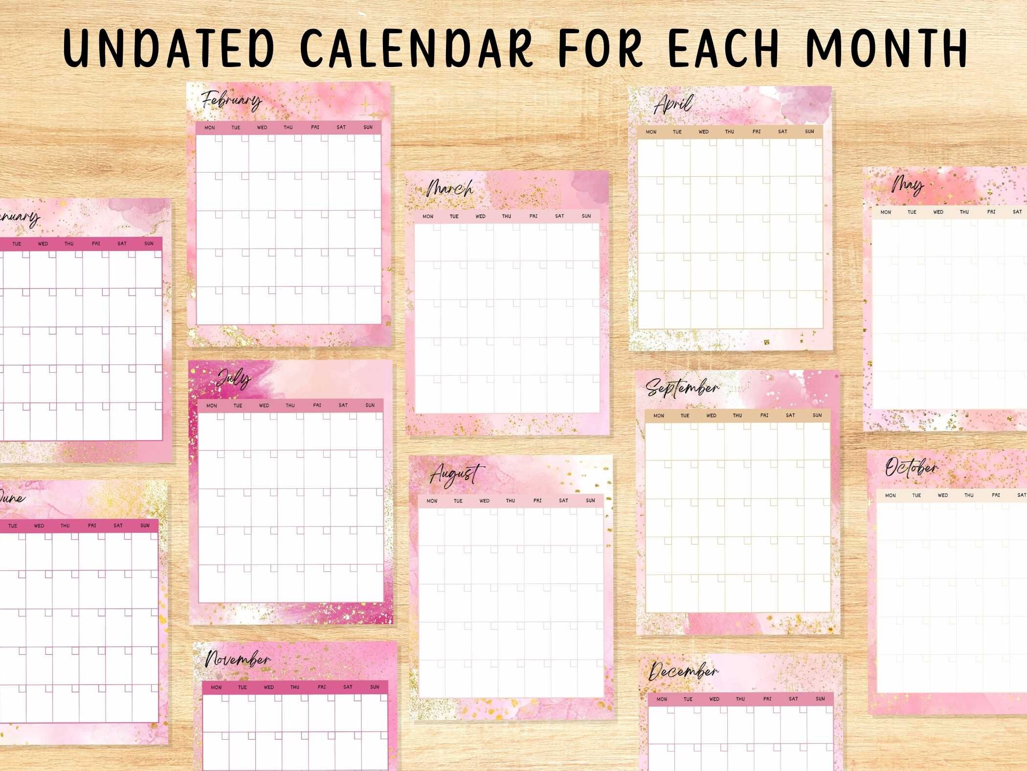 Goal Setting Worksheet Bundle Printable Planner With SMART Goal ...