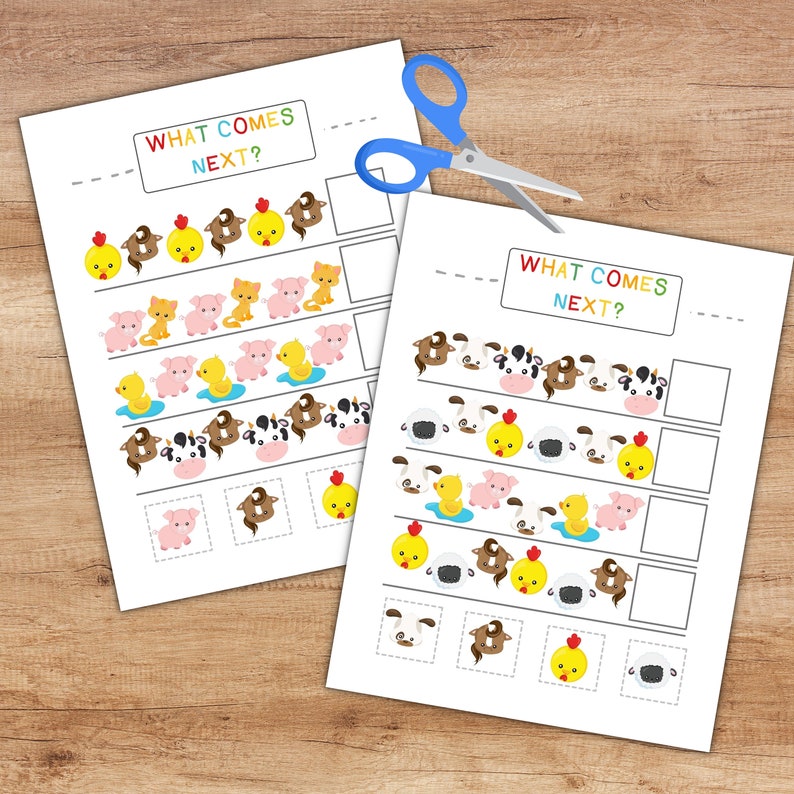 Preschool Cut and Paste Worksheets - Scissor Skills Activity Page ...