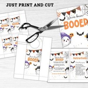You've Been Booed - Printable Halloween We've Been Boo'd Kit With Boo ...
