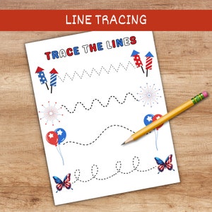 4th of July Preschool Worksheet and Activity Bundle - Pre-k ...