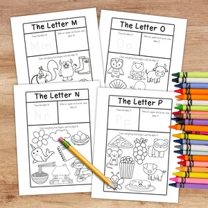 Initial Sounds Worksheets - Letter Recognition and Beginning Sounds ...