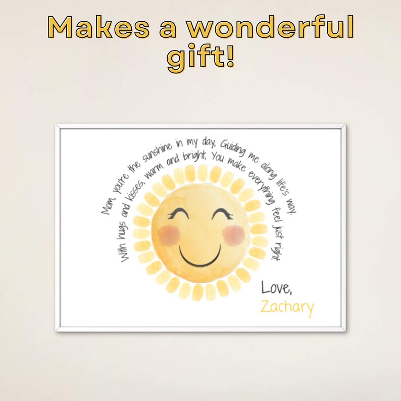 Mother's Day Handprint Art - 3 Printable Sunshine Toddler Preschool DIY ...