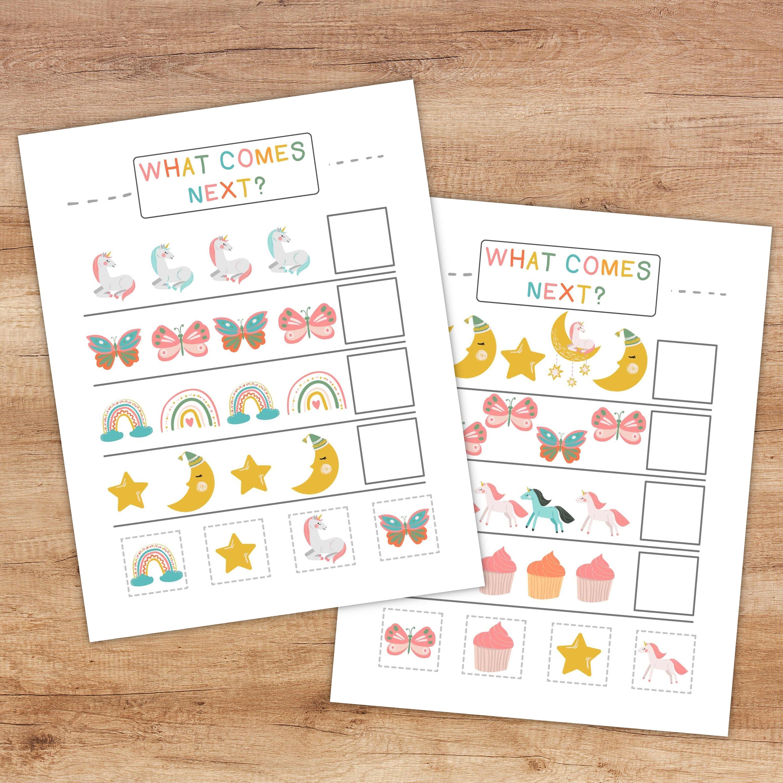 Cut and Paste Worksheets - Unicorn Scissor Skills Activity Pages ...