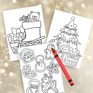 Christmas Coloring Pages - 20 Printable Coloring Sheets for Kids ...