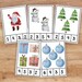 Christmas Count and Clip Cards - Printable Preschool, Pre K, and ...