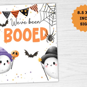 You've Been Booed - Printable Halloween We've Been Boo'd Kit With Boo ...