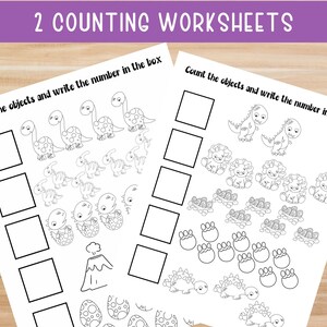 Dot Marker Printable - Dinosaur Number Recognition Coloring and ...